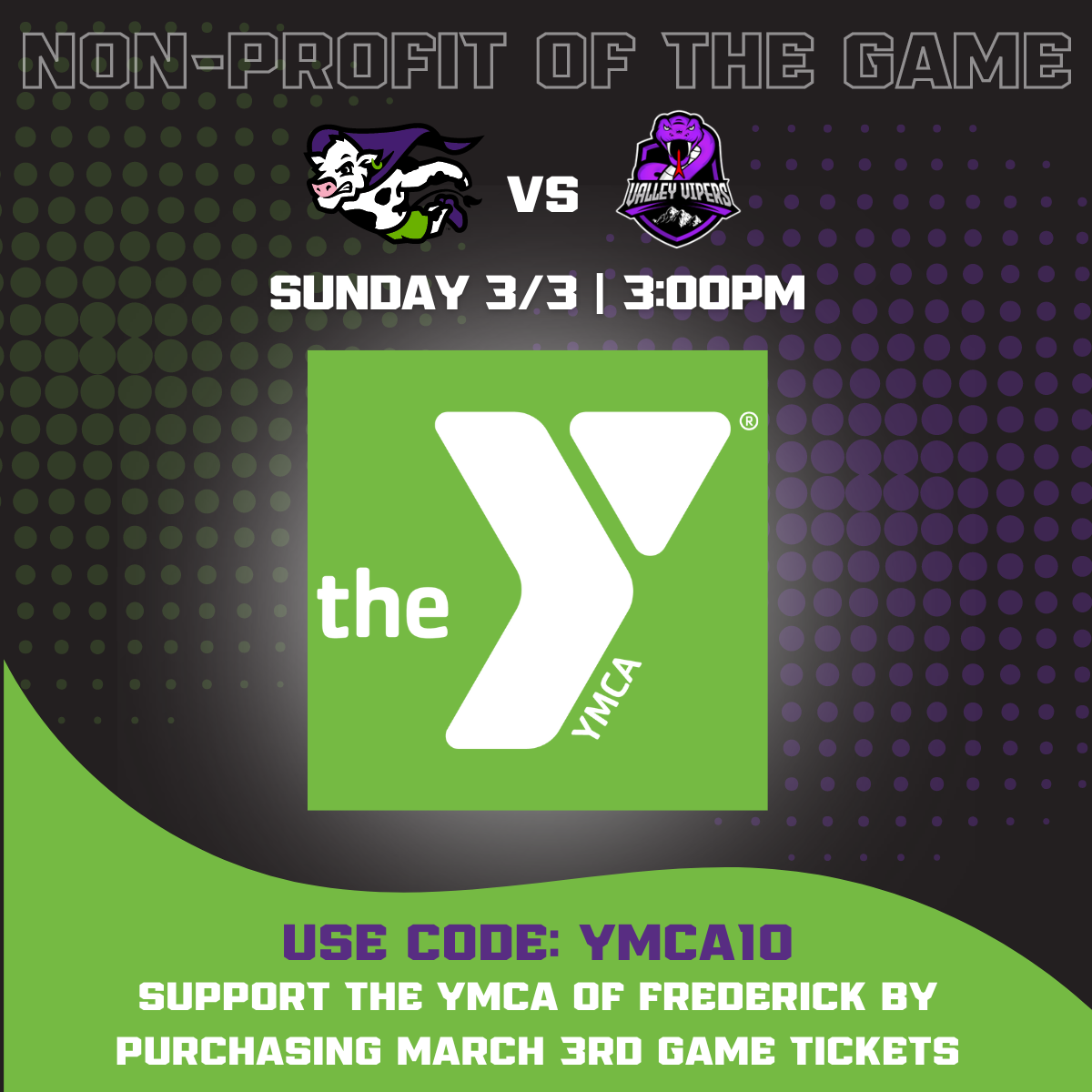 Nonprofit of the Game: Flying Cows | Frederick County YMCA